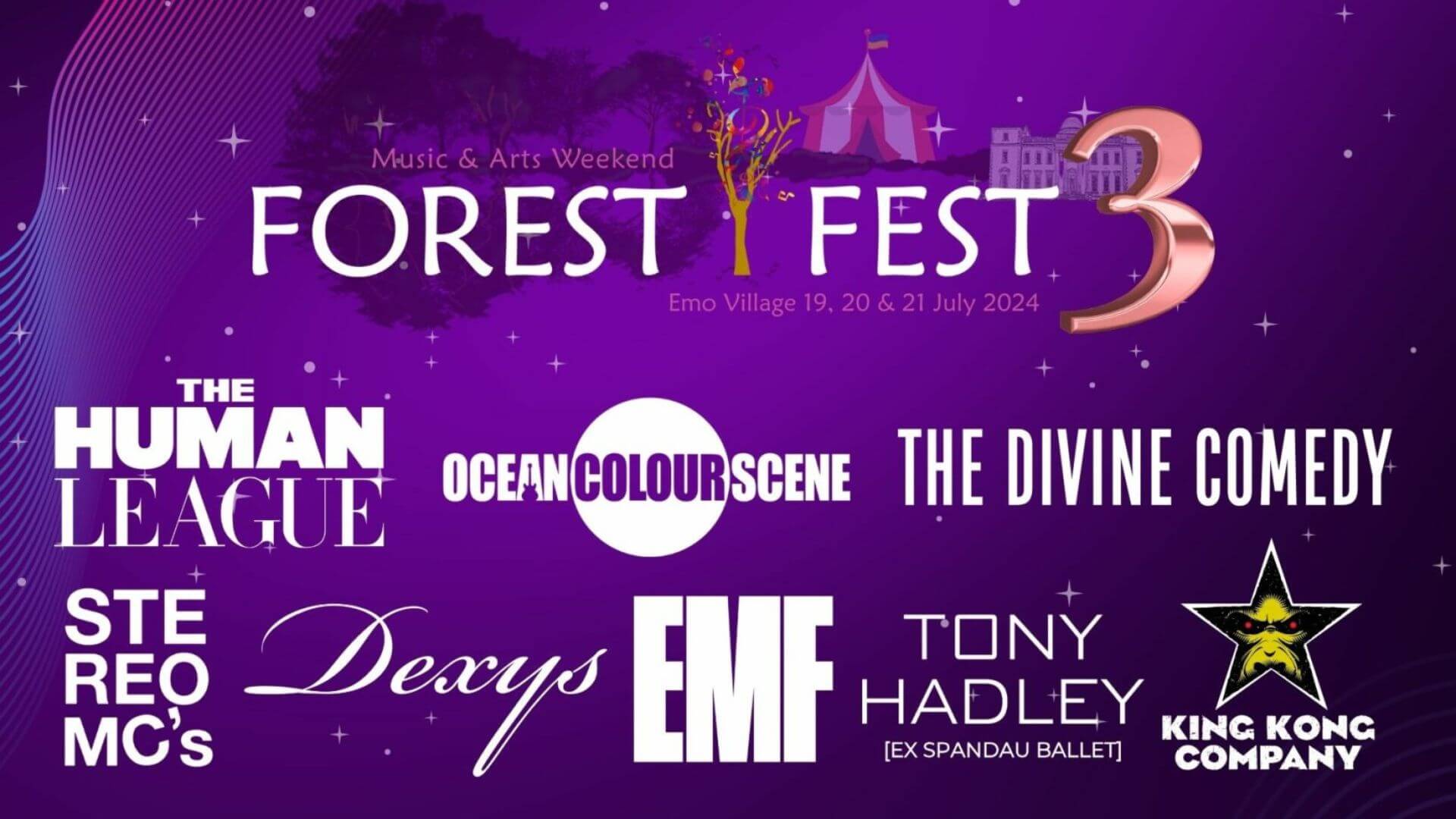 Forest Fest Music Festival Laois | Midlands Park Hotel